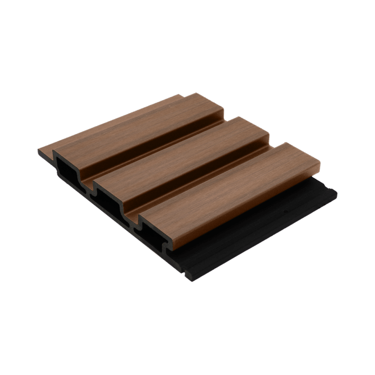 FiberWood Royal Cladding – Teak – 3" Sample