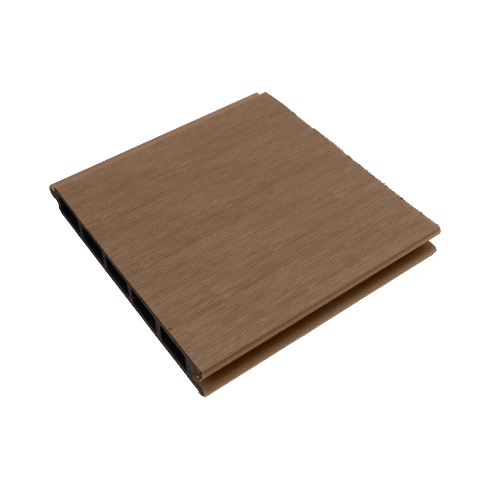 Clôture Planche Classique Teck – Échantillon 3″ pouces | FiberWood