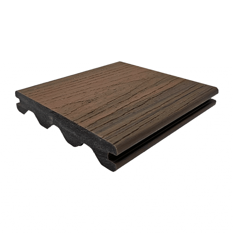 FiberWood Advantage Decking – Walnut – 3" Sample